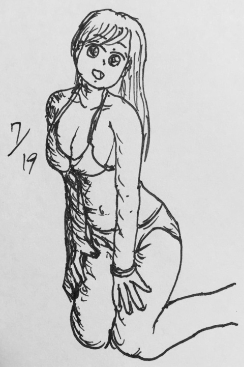 TINAMI - [イラスト]5分スケッチ 15/7/19