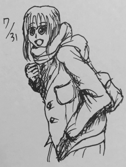 TINAMI - [イラスト]5分スケッチ 15/7/31