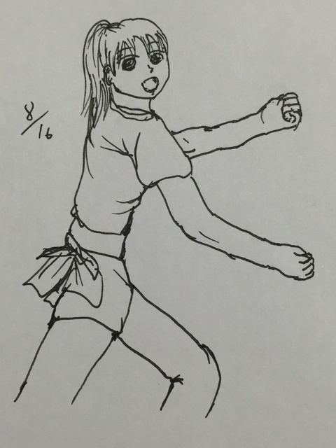 TINAMI - [イラスト]5分スケッチ 15/8/16