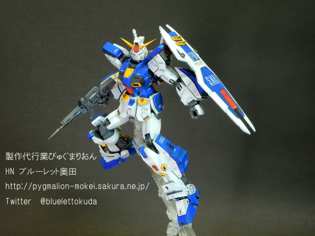 TINAMI - [モデル]1/100 ガンダムF90（旧キット＋MG－F91ミキシング）