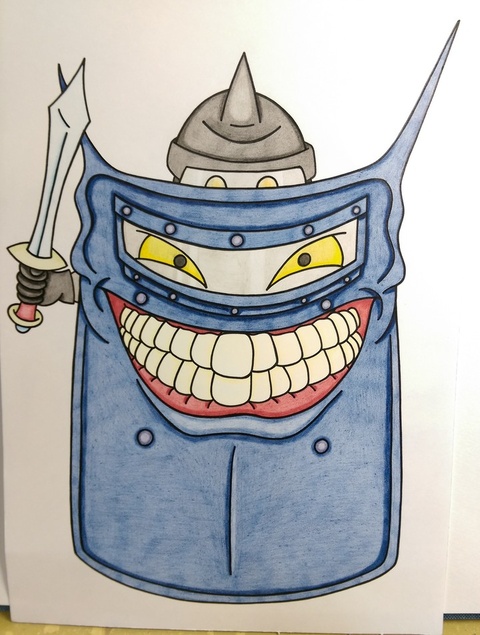 TINAMI - [イラスト]No.569 寡黙な鉄壁