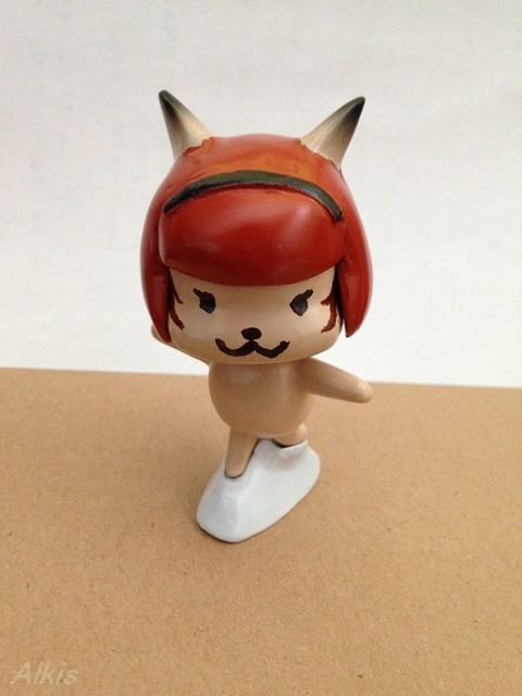 TINAMI - [モデル]【FF11】ミスラ（ディフォルメ）たぬらver