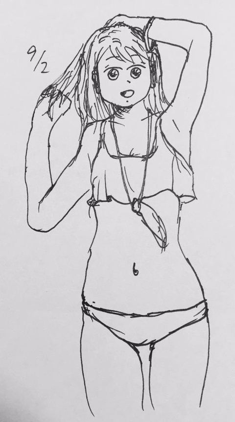 TINAMI - [イラスト]5分スケッチ 15/9/2