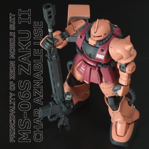 TINAMI - [モデル]HGUC MS-06S シャア専用ザク（THE ORIGIN版）