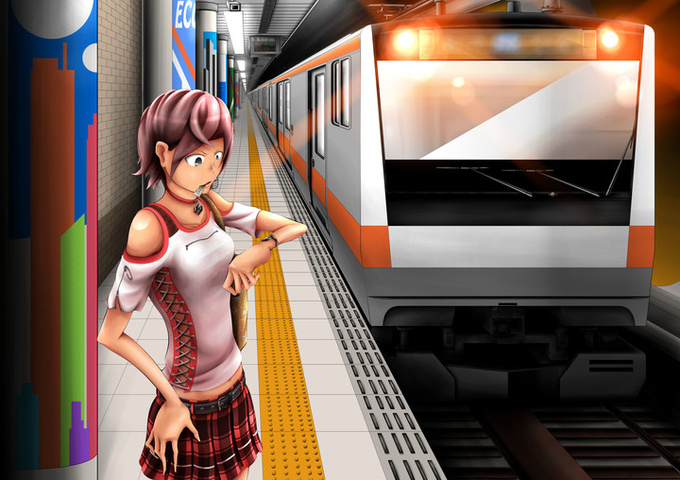 TINAMI - [イラスト]電車でGO!【地下鉄編】