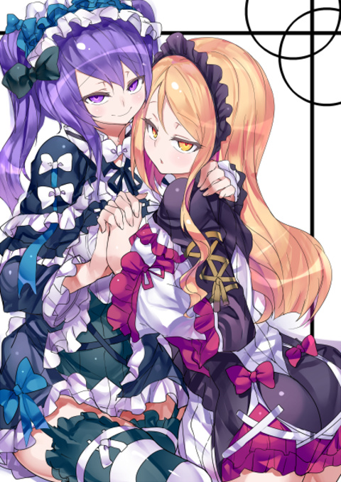 TINAMI - [イラスト]ゴスっ娘二人