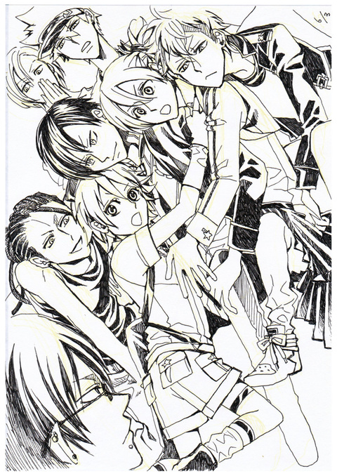 TINAMI - [イラスト]【BLAZE'n CRASH】 わいわい