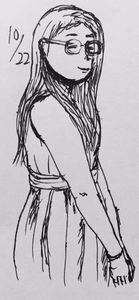 TINAMI - [イラスト]5分スケッチ 15/10/22