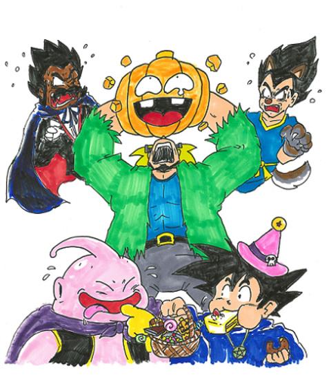 TINAMI - [イラスト]Mr.サタン「トリックだトリック！」