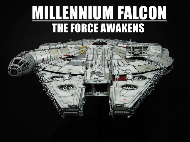 TINAMI - [モデル]ミレニアム・ファルコン -The Force Awakens-
