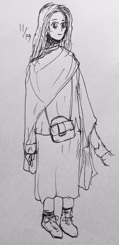 TINAMI - [イラスト]5分スケッチ 15/11/19