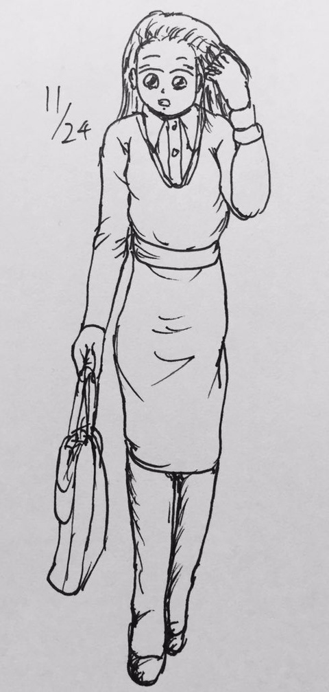 TINAMI - [イラスト]5分スケッチ 15/11/24