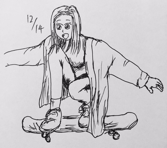 TINAMI - [イラスト]5分スケッチ 15/12/14