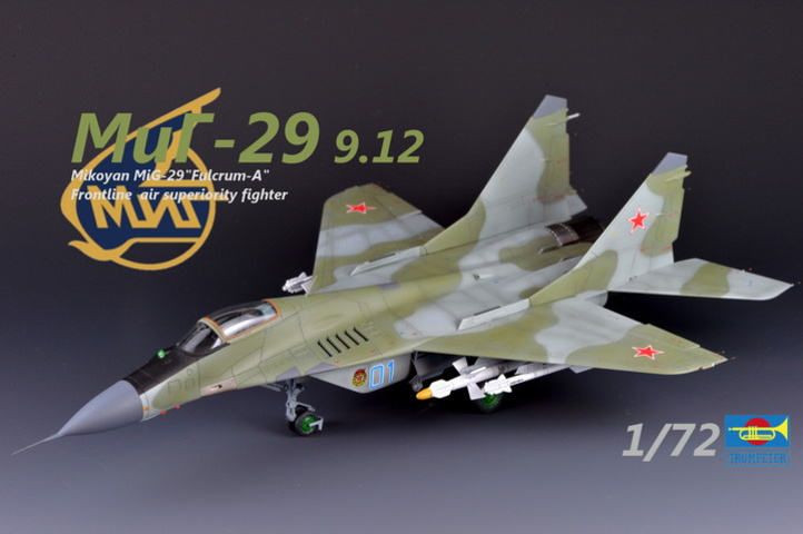 TINAMI - [モデル]ミコヤン・グレヴィッチ Mig-29 9.12 トランペッター 1/72