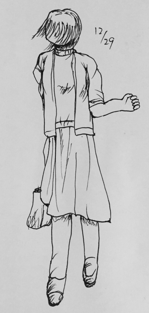 TINAMI - [イラスト]5分スケッチ 15/12/29