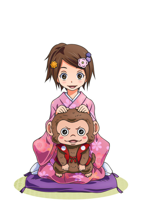 TINAMI - [イラスト]2016年賀イラスト