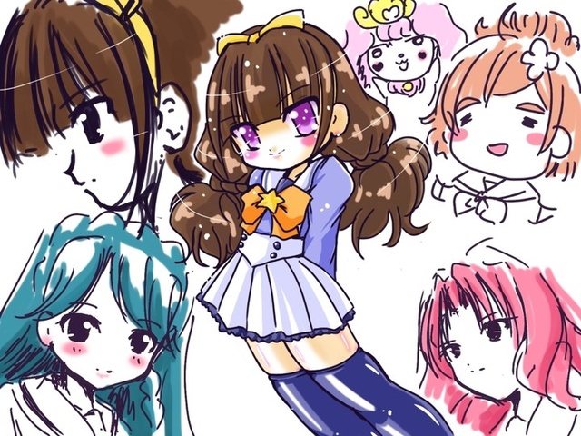 TINAMI - [マンガ]らくがき、Goプリ、オトカ、プリパラとか