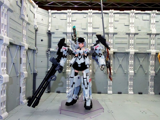 TINAMI - [モデル]【俺FA:G】ブリザードサンダー隊4番機 漸雷【フレームアームズ・ガール】