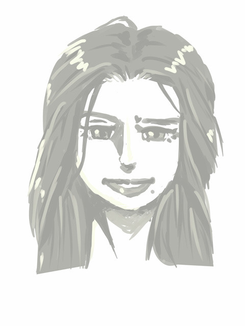 TINAMI - [イラスト]練習絵：女性