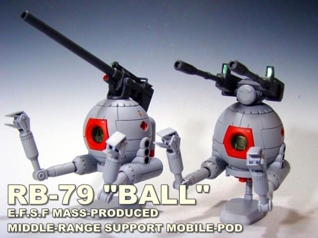 TINAMI - [モデル]HGUC RB-79 "BALL"