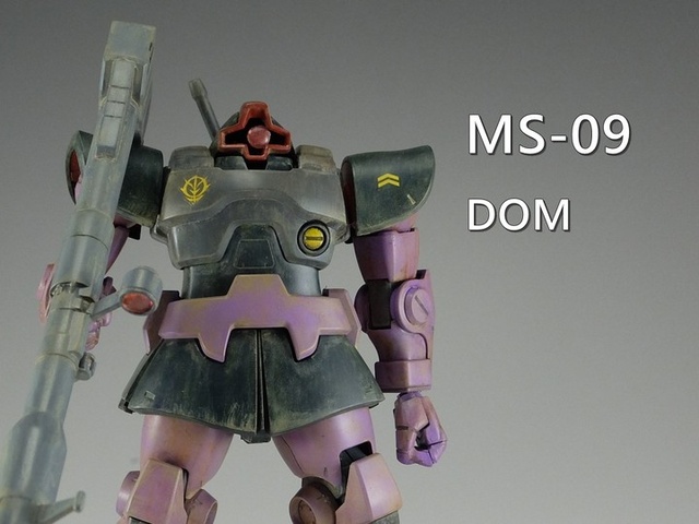 TINAMI - [モデル]HGUC 1/144 MS-09 DOM