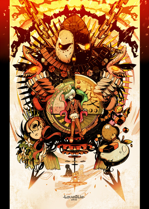 TINAMI - [イラスト]Love&Lie