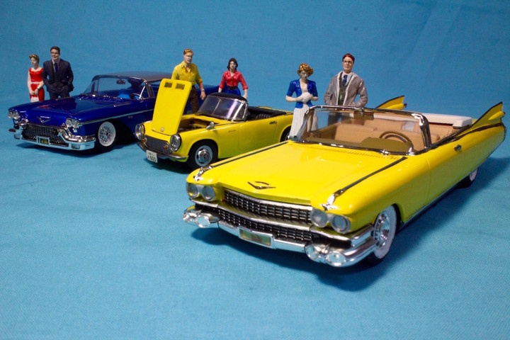 TINAMI - [モデル]1959年型キャデラック エルドラド ビアリッツ（グンゼ 1/32）