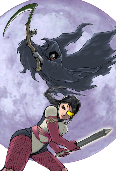 TINAMI - [イラスト]パープル・MOON