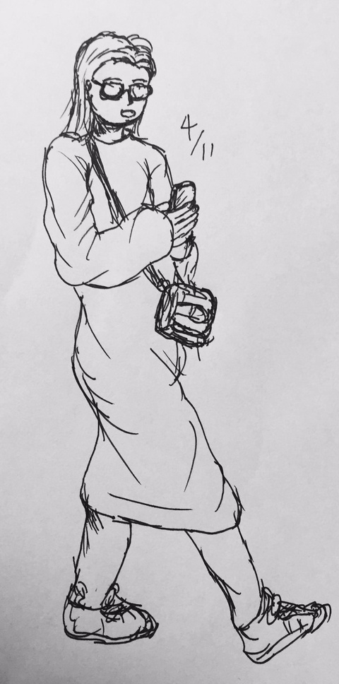 TINAMI - [イラスト]5分スケッチ 16/4/11