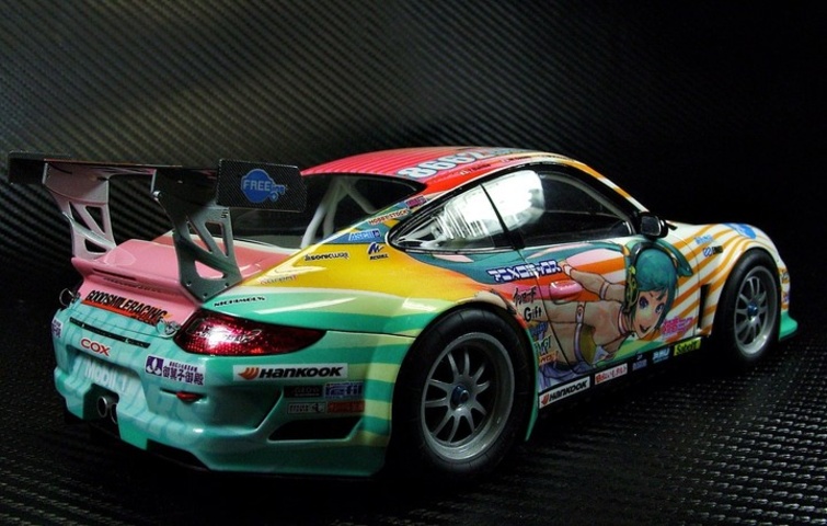 TINAMI - [モデル]Porsche 911 GT3 Hatsune Miku X GSR Porsche Type B