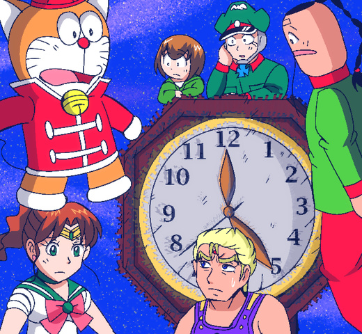 TINAMI - [イラスト]時空の旅人（コラボVer）