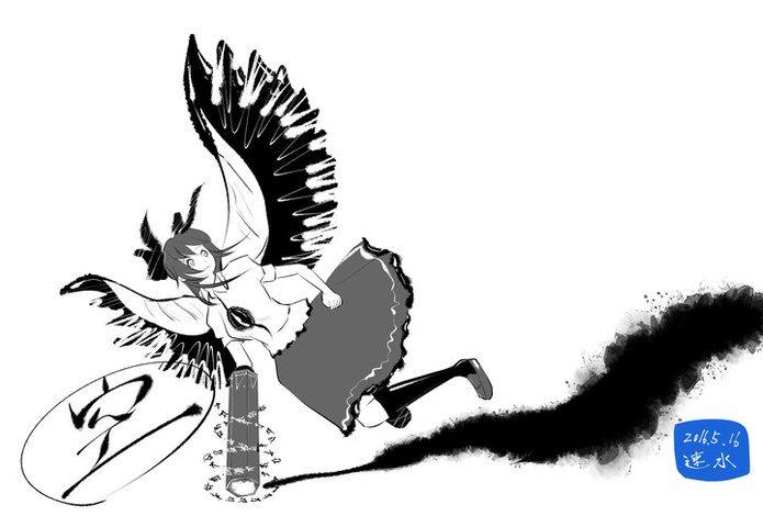 TINAMI - [イラスト]ワンドロ・第10回目・『お空』