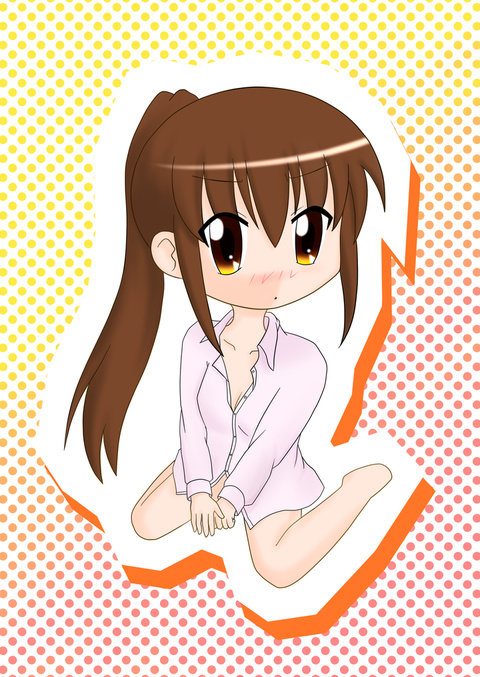 TINAMI - [イラスト]キョン子のYシャツストリップ