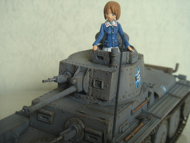 TINAMI - [モデル]1/35 38(t)&西住みほ