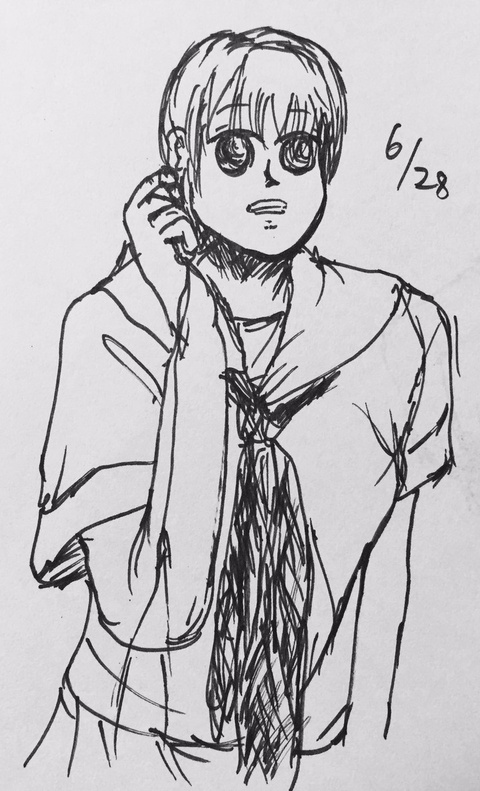 TINAMI - [イラスト]5分スケッチ 16/6/28