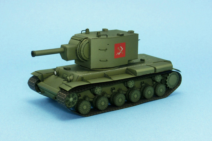 TINAMI - [モデル]【ペーパークラフト】KV-2