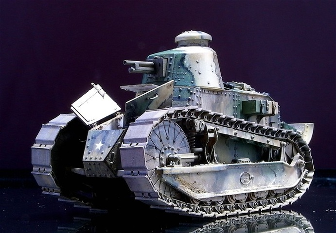 TINAMI - [モデル]1/35 ルノー甲型 1920年代後半・日本陸軍歩兵学校 MENG MODEL