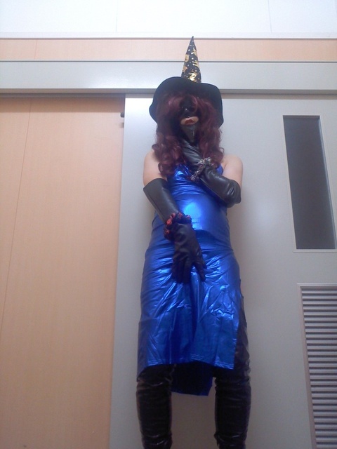 TINAMI - [コスプレ]ハロー元気@ボンデージ男子♂ Metalic Blue Dress Form