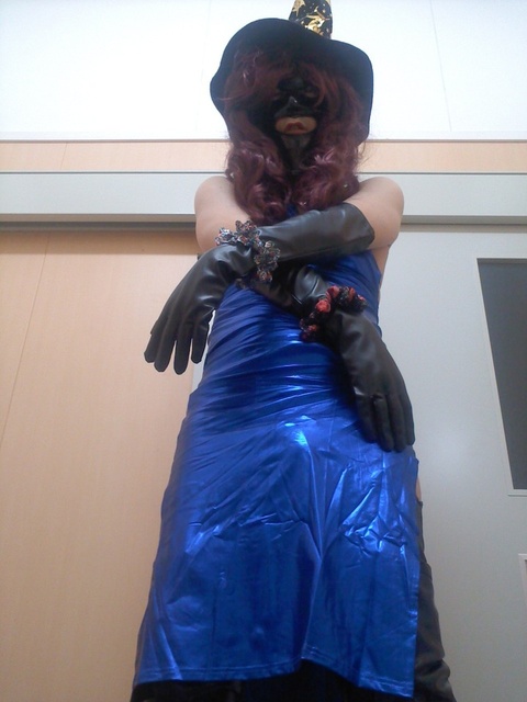 TINAMI - [コスプレ]ハロー元気@ボンデージ男子♂ Metalic Blue Dress Form