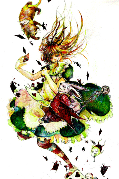 TINAMI - [イラスト]Alice's Adventures in xxx.