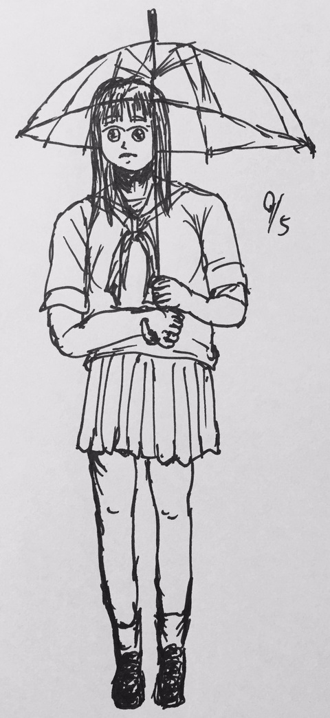 TINAMI - [イラスト]5分スケッチ 16/9/5