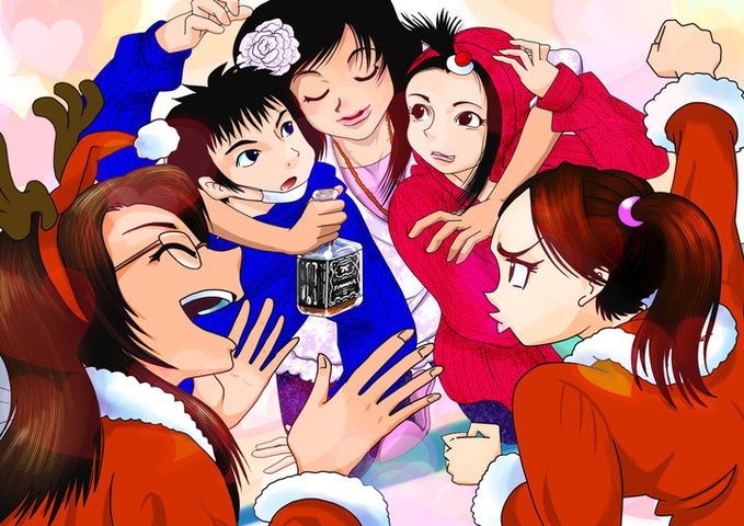 TINAMI - [イラスト]ドキッ♥X'mas捜査官