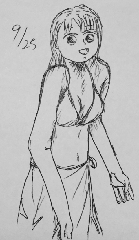 TINAMI - [イラスト]5分スケッチ 16/9/25