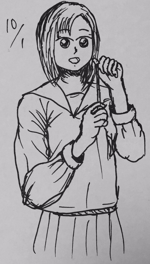 TINAMI - [イラスト]5分スケッチ 16/10/1