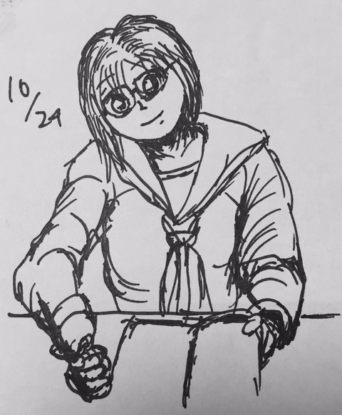 TINAMI - [イラスト]5分スケッチ 16/10/24