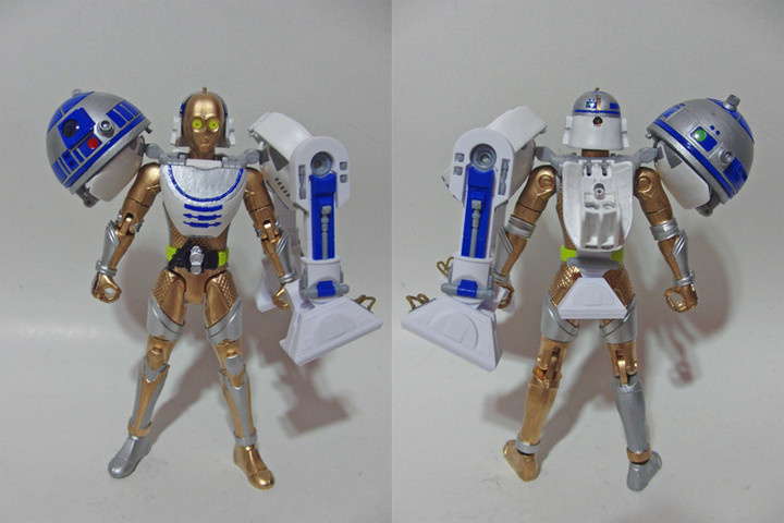 TINAMI - [モデル]アームズチェンジ改造 R2-D2アームズ＆戦極C-3PO