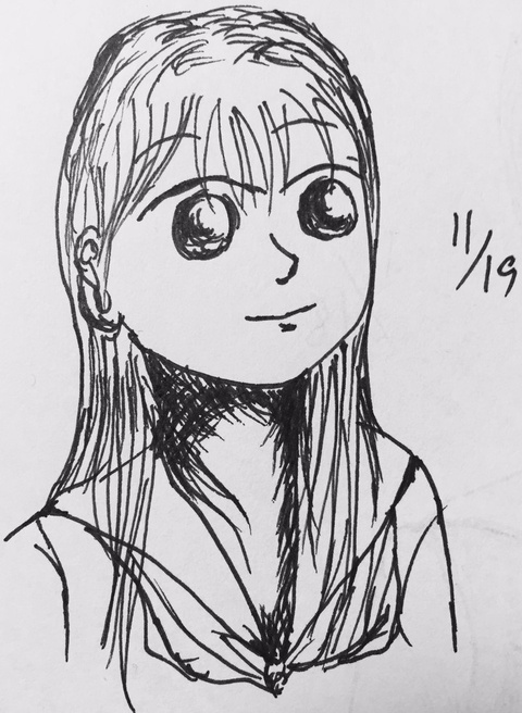 TINAMI - [イラスト]5分スケッチ 16/11/19