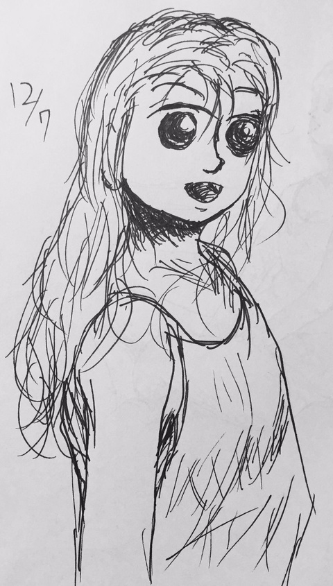 TINAMI - [イラスト]5分スケッチ 16/12/7