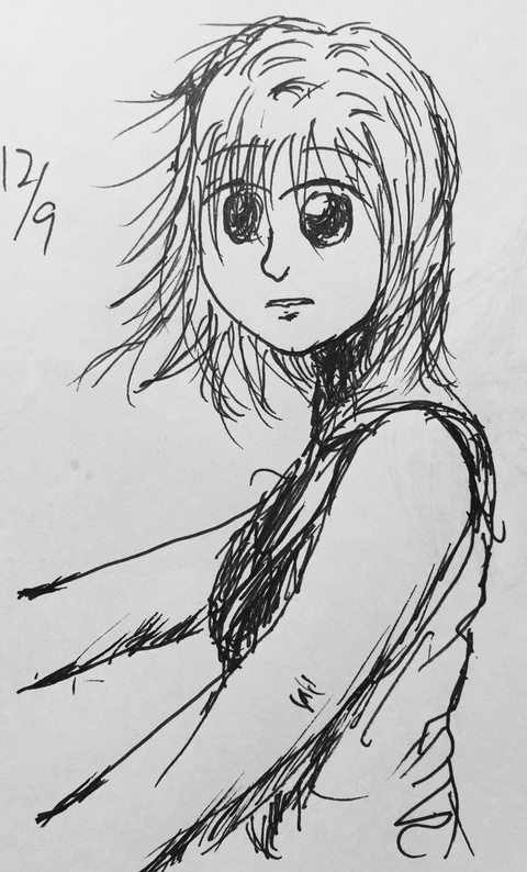 TINAMI - [イラスト]5分スケッチ 16/12/9