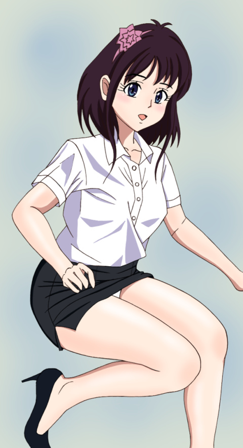 TINAMI - [イラスト]新人OLさん